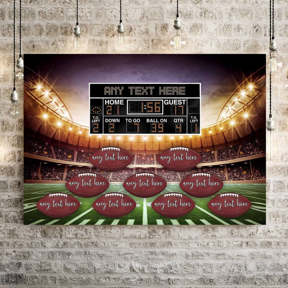 Personalized Sports Themed Prints - Customly Gifts