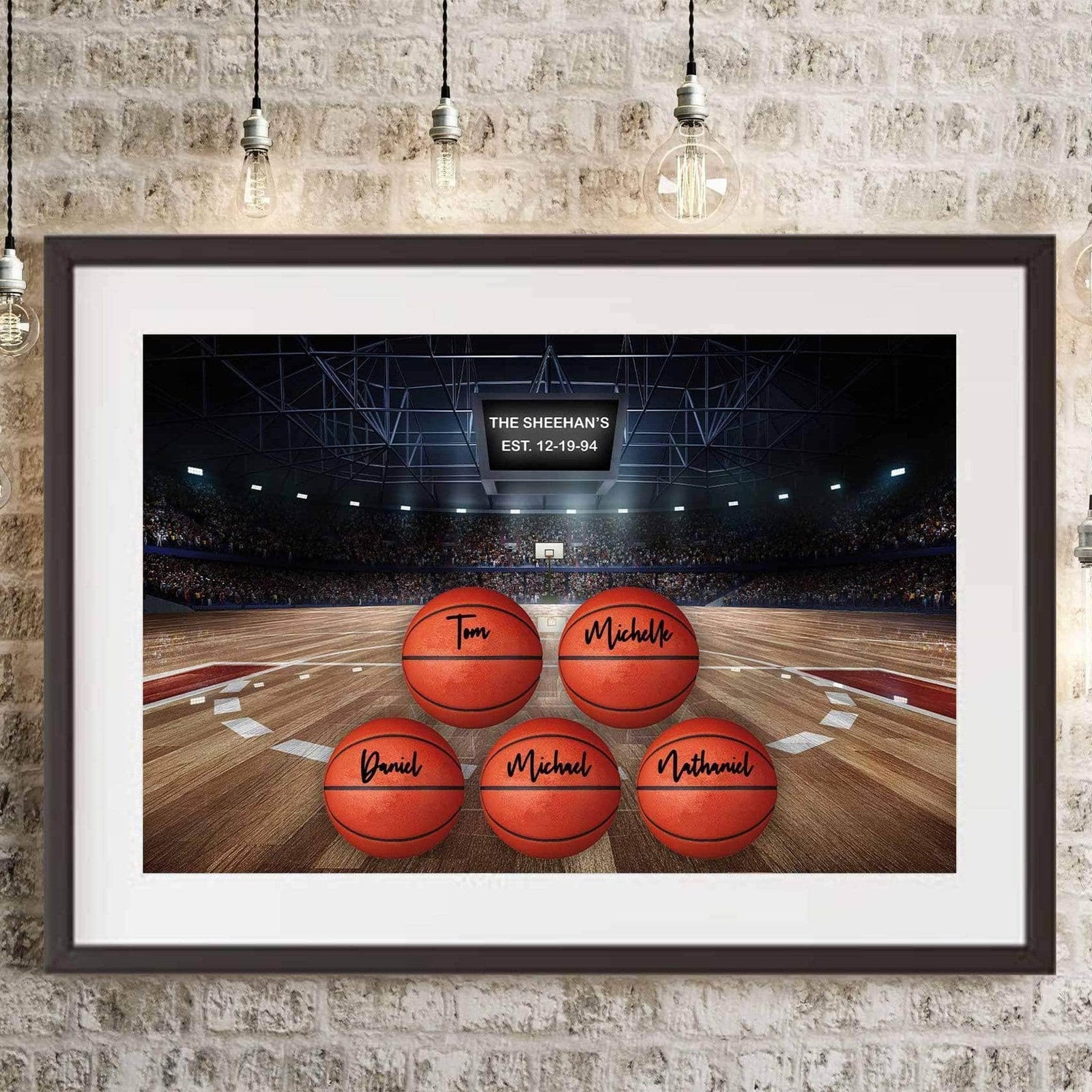 Personalized Sports Themed Prints - Customly Gifts