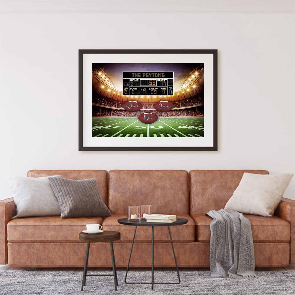 Personalized Sports Themed Prints - Customly Gifts
